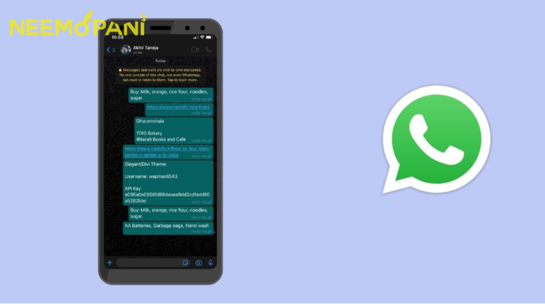 WhatsApp Rolls Out a New Feature “Message Yourself” - Neemopani