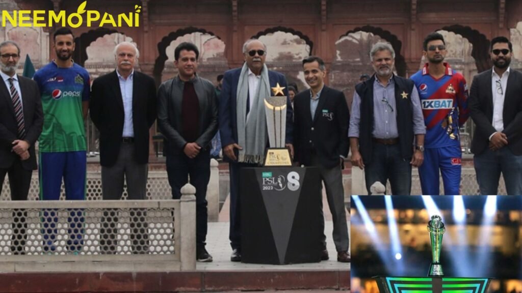 PSL8 Trophy finally Revealed in Lahore! - Neemopani