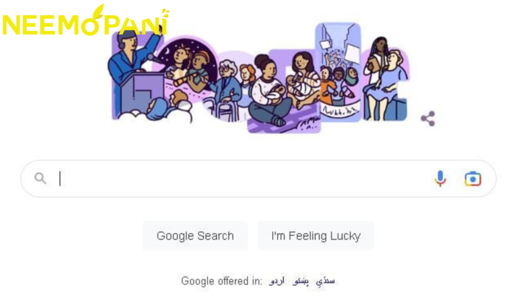 Theme of Google doodle for Women's Day this year - Neemopani