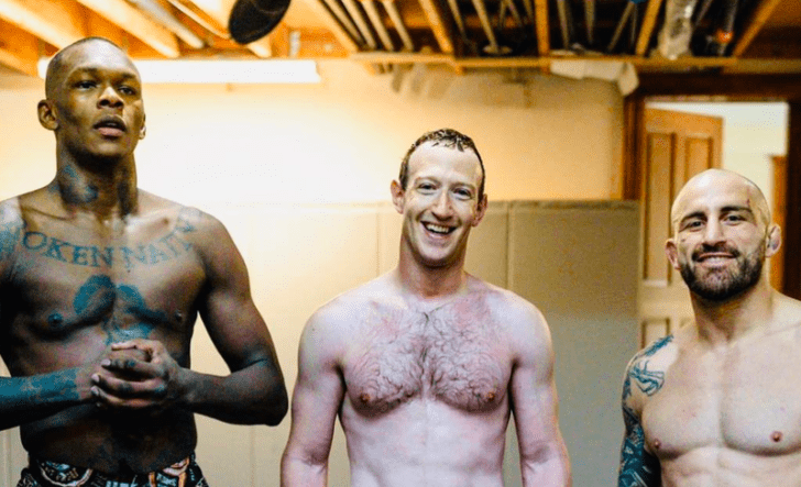 Mark Zuckerberg Shows off his Ripped Body