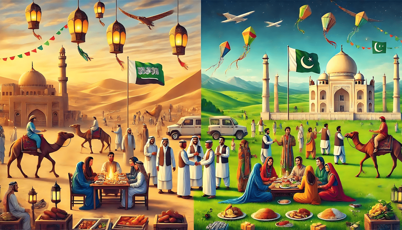 Pakistani vs. Arabian: Diversity of Cultures - Neemopani