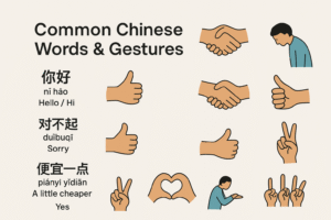 Essential Mandarin (Chinese) words and gestures - Neemopani